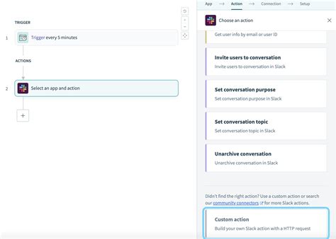 Custom Actions Workato Docs