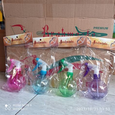 Jual Alat Semprot Hand Sprayer Botol Sprayer Semprotan Tanaman Botol Bulat 300ml Single Piston