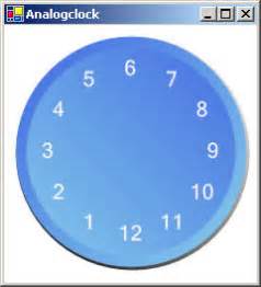 Yet Another Analog Clock Codeproject
