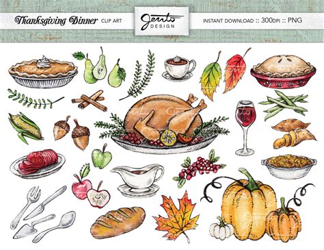 Thanksgiving Stuffing Clipart