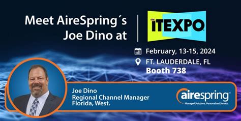 Joe Dino On Linkedin Looking Forward To Seeing Everyone At Itexpo Please Stop By Booth 738 And…