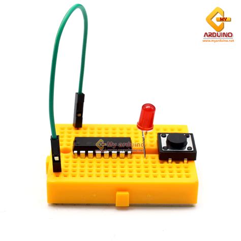 Breadboard บอร์ดทดลอง Arduino โฟโต้บอร์ด Protoboard 170 จุด Not Holes สามารถต่อพ่วงกันได้ สี