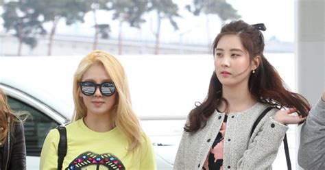 [포토엔]소시 효연vs서현 극과 극 공항패션~