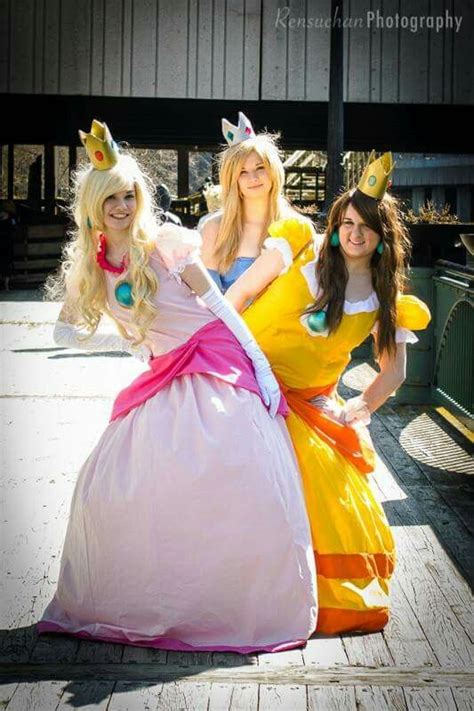 Princess Peach Daisy And Rosalina Cosplay Photo Credit To Ren Such An Photography Shutocon