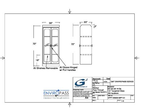 Laboratory Pass Through Enviropass® By G2 Automated Technologies