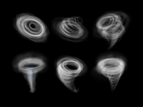 Premium Vector Realistic Tornado Typhoon Effect Windstorm Spin Motion