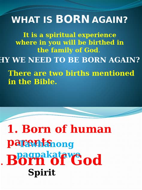 Born Again Pdf