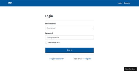 React Login Signup Ui Template Codesandbox