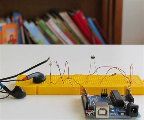 Arduino Optical Theremin Arduino Projects Arduino Electronics Projects
