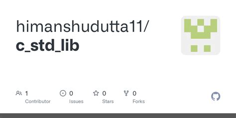 Github Himanshudutta11cstdlib