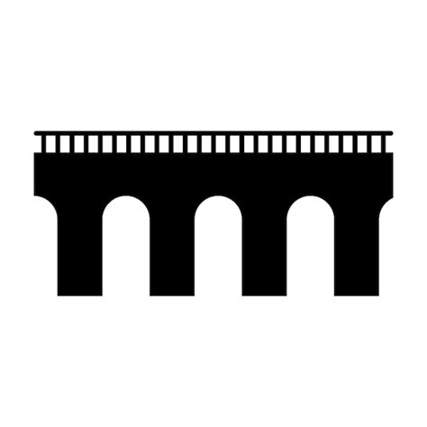 Premium Vector Bridge Icon Vector