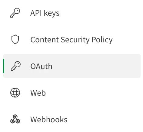 Create An Anonymous OAuth2 Client Qlik Developer Portal