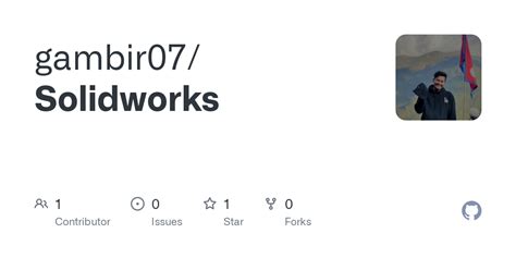 GitHub Gambir Solidworks