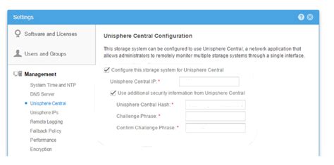 Dell Emc Unity How To Configure Dell Emc Unity Systems To Communicate