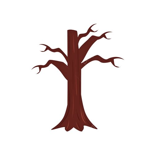 Tree Trunk Outline Clipart Birthday