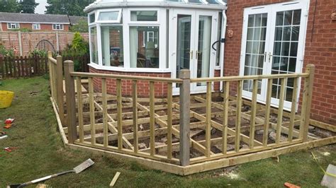 A Look At The Structure Before Finally Assembling The New Deck Area Outdoor Decor New Deck Deck