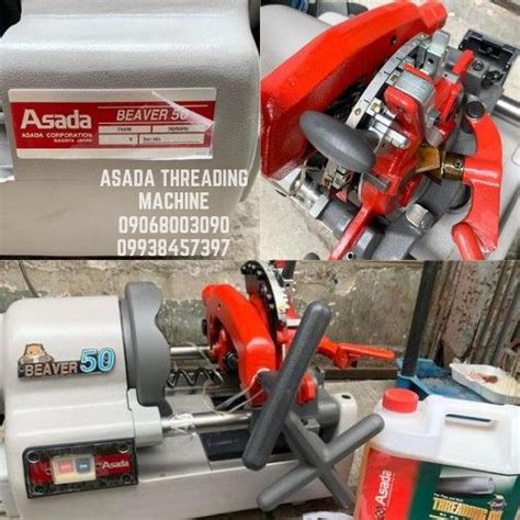 Asada Threading Machine Commercial And Industrial Construction Tools And Equipment On Carousell
