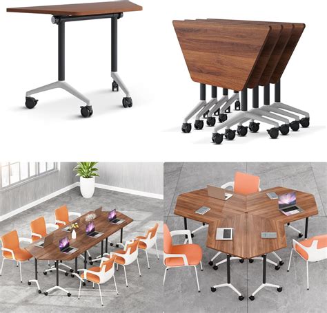 Portable Conference Table Foldable Conference Room Tables