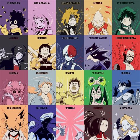 Class 1 A Poster Finally Completed [ig Kzsakib] Bokunoheroacademia