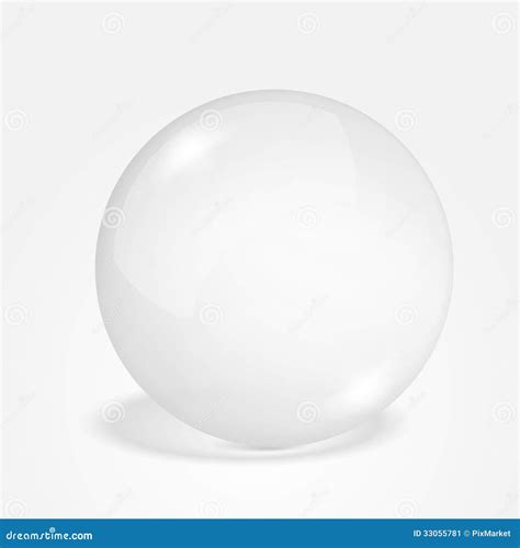 Glass Sphere Stock Vector Illustration Of Light Graphic 33055781