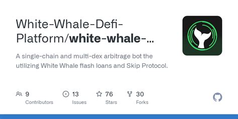 Github White Whale Defi Platformwhite Whale Bots A Single Chain And