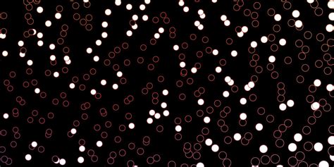 Dark Blue Red Vector Pattern With Spheres Colorful Illustration With Gradient Dots In Nature