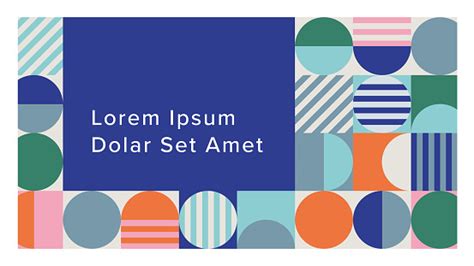 추상 기하학적 그래픽을 갖춘 현대적인 프리젠 테이션 제목 슬라이드 디자인 레이아웃 놀이에 대한 스톡 벡터 아트 및 기타 이미지