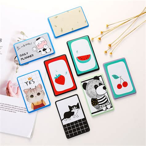Portable Small Calculator Cartoon Mini Card Type Vicedeal