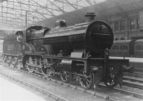 Birmingham New Street Station Lms Period Locomotives Lms 4p Compound No 1155 Is Seen Light