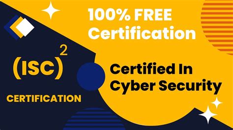 Certified In Cyber Security Free Attempt Certification Cyber Security Certification