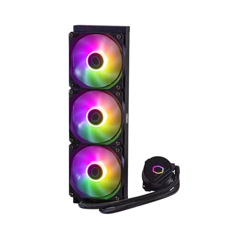 Buy Cooler Master Masterliquid 360l Core Argb Liquid Cpu Cooler At Best