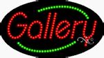 Gallery LED Sign Flashing Design
