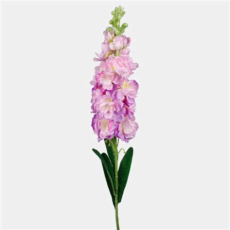 85cm Delphinium Spray Purple Single Stem Artificial Flower