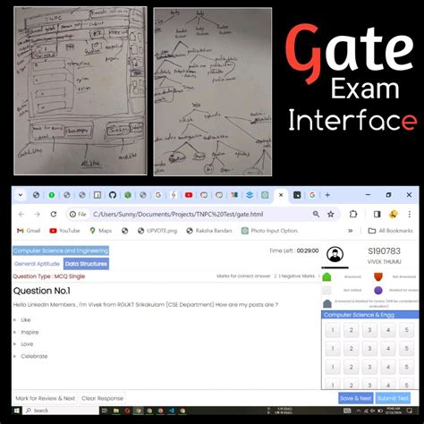 vivek thumu on linkedin gate gateexam interface frontenddeveloper frontend css html…
