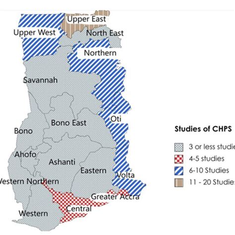 Figure Regional Distribution Of Chps Studies Included In The Review