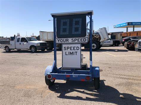 2009 Precision Solar Controls Trailer Mounted Speed Awareness Monitor