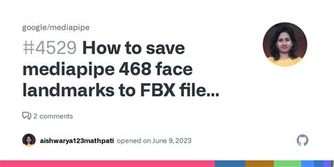 How To Save Mediapipe 468 Face Landmarks To FBX File Using Python