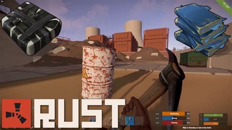 Rust Part THE BLUEPRINT QUEST YouTube