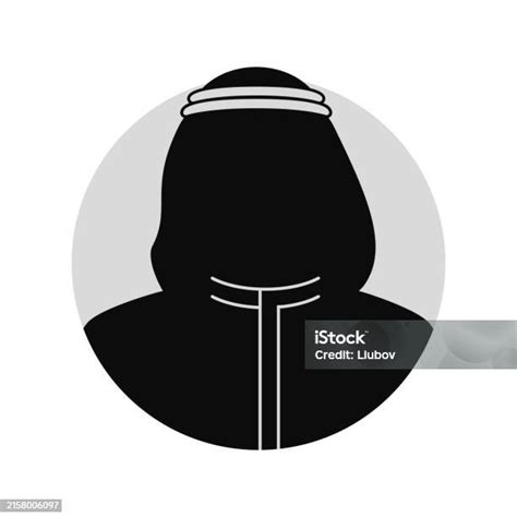 아랍 무슬림 초상화 실루엣 아바타 또는 알 수 없는 익명의 사람들의 프로필 전통 의상을 입은 동부 아라비아 남자 0명에 대한 스톡 벡터 아트 및 기타 이미지 Istock