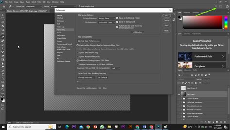 Photoshop Missing Default File Location Setting Adobe Product Community 13385126