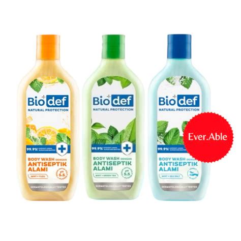 Jual Biodef Natural Protection Body Wash Dengan Antiseptik Alami 275 Ml