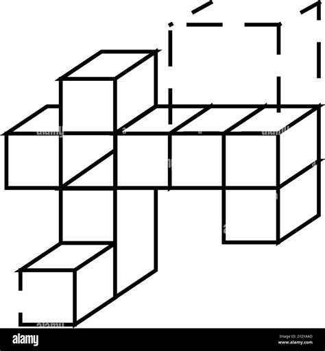 3d Tasks Line Icon Vector Illustration Black Stock Vector Image And Art Alamy