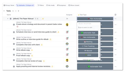 How To Best Use Clickups Custom Task Types