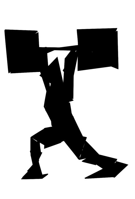 Svg 무거운 리프팅 적합 건강한 무료 Svg 이미지 및 아이콘 Svg Silh