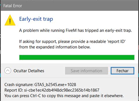 early exit trap fivem client support cfx re community