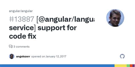 Angular Language Service Support For Code Fix Issue 13887
