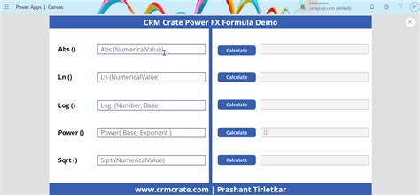 Calculate Logarithmic Absolute Values Square Root And Exponential Using