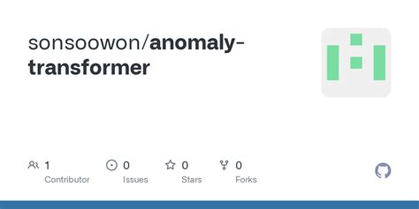 Github Sonsoowonanomaly Transformer