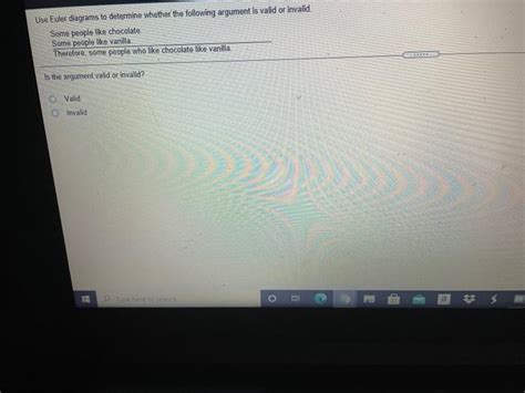 Solved Use Euler Diagrams To Determine Whether The Following