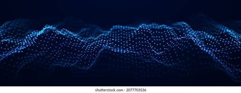 Abstract Analytical Background Wireframe Algorithm Analyze Stock Vector